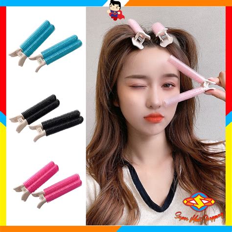 Jual Sms Roll Rambut Jepit Korea Velcro Hair Gulung Jepitan Clip Volumizing Hair Poni Roller