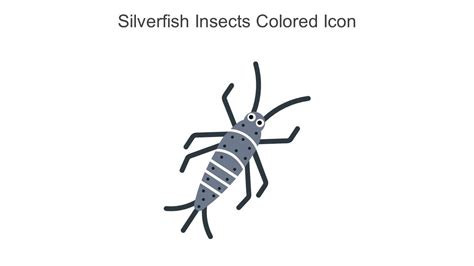 Silverfish Insects Colored Icon In Powerpoint Pptx Png And Editable Eps