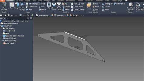 solved dwg file to inventor sheetmetal autodesk community