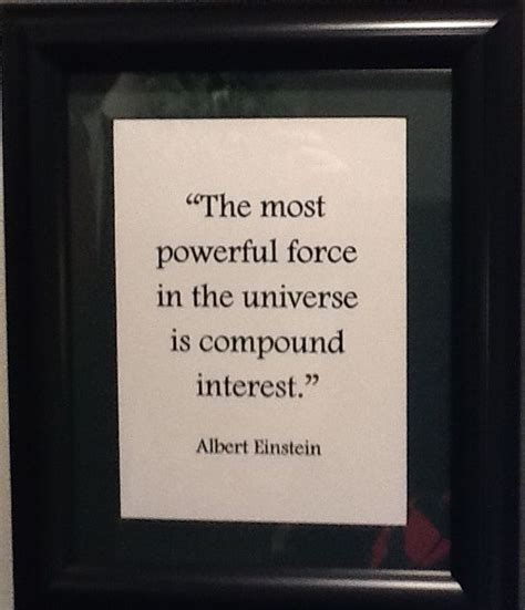 The Most Powerful Force In The Universe Is Compound Interest