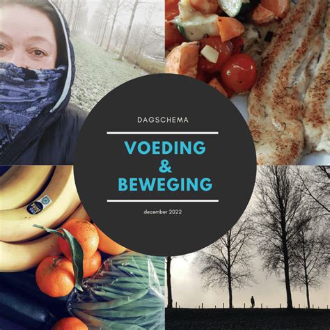 Dagschema Voeding En Beweging December Een Gezonder Leven
