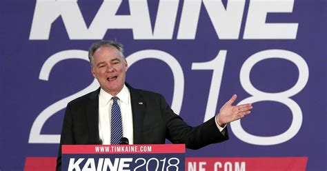 Democrat Tim Kaine Cruises To Lopsided Win Over Gop Firebrand Corey