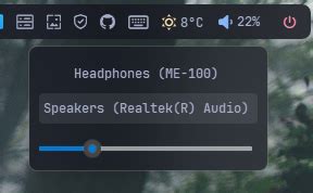 Widget Volume Amnweb Yasb Wiki GitHub