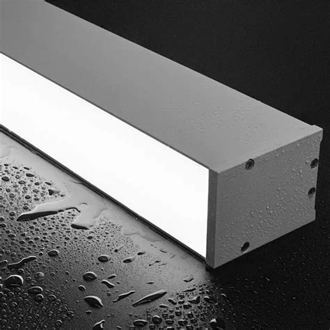 Ip65 Waterproof Aluminum Profile Led Linear Light For Office Carparking