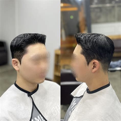 남자 아이비리그컷 다운펌 플랫컷 느낌나게 했어요 네이버 블로그