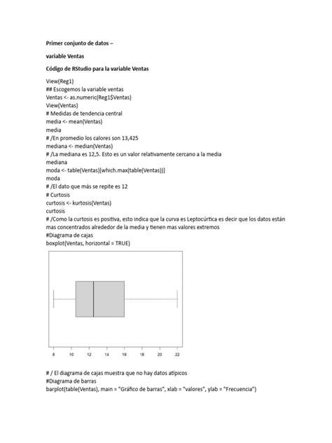 Taller De Modelos Estadísticos Pdf Métodos Y Materiales De