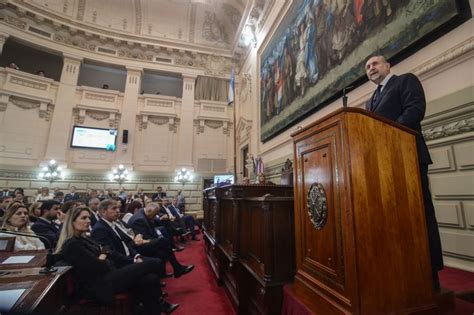 Los Cinco Ejes Del Discurso De Perotti En La Legislatura Noticias