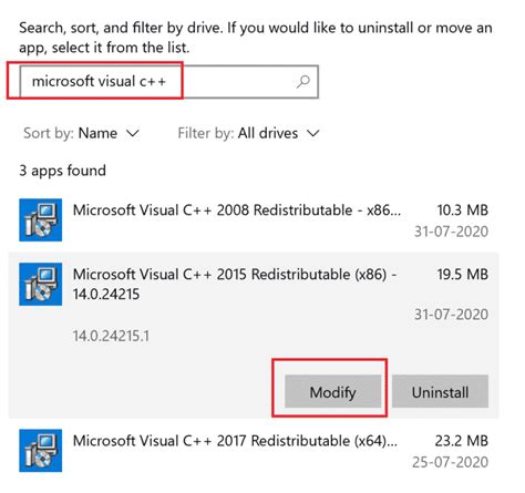 Comment Réparer Le Redistribuable Microsoft Visual C Toptipsfr