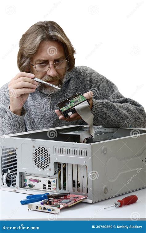 Computer Repair Stock Photo Image Of Objects Computer