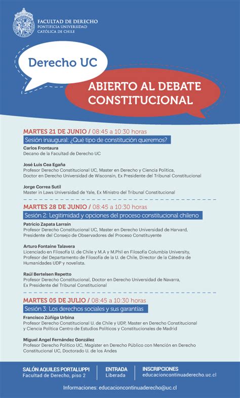 Derecho UC Abierto Al Debate Constitucional Los Derechos Sociales Y