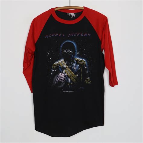 1984 Michael Jackson Victory Tour Jersey Shirt Wyco Vintage