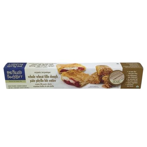 The Fillo Factory Organic Whole Wheat Fillo Dough 16 Oz Instacart