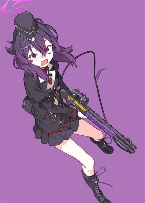 Haimura Kiyotaka Haruka Blue Archive Blue Archive Highres 1girl Black Boots Black Hat