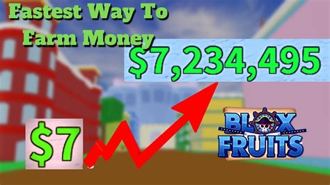 Fastest Way To Grind Money In Blox Fruits YouTube