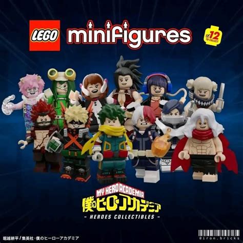 My Hero Academia Collection Mha Figures Mha Merch Lego Custom
