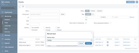Frontend Scripts And Sudo In Zabbix InitMAX S R O