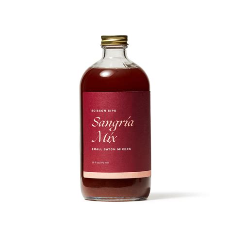 Wood Stove Kitchen Boisson Sips Sangria Mix Small Batch Mixers