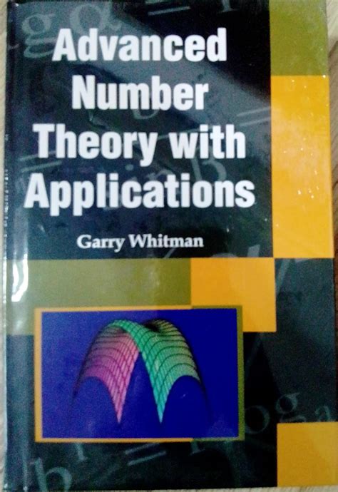 Buy Advanced Number Theory With Applications Book Online At Low Prices