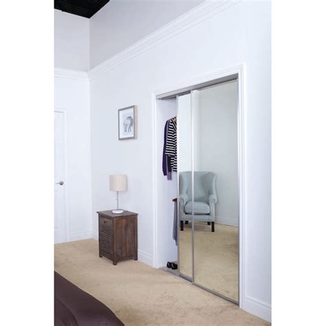 Reliabilt By0220 60 In X 96 In White Mirrorpanel Mirrored Glass