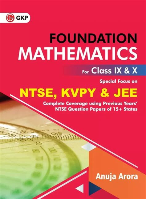 Buy Foundation Mathematics For Class Ix And X By Anuja Arora Gkp