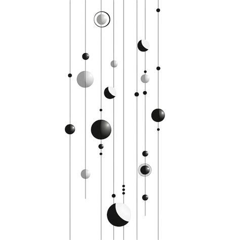 Premium Photo Modern Cable Embellished With Metallic Spheres And