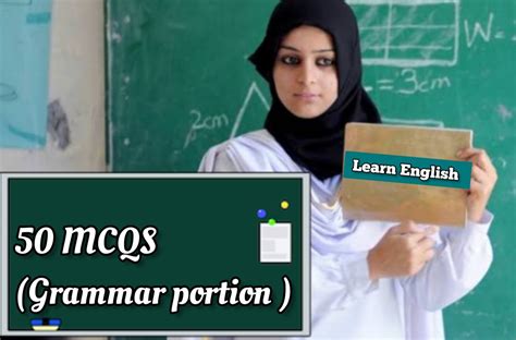 50 Important Mcqs Of English Grammar