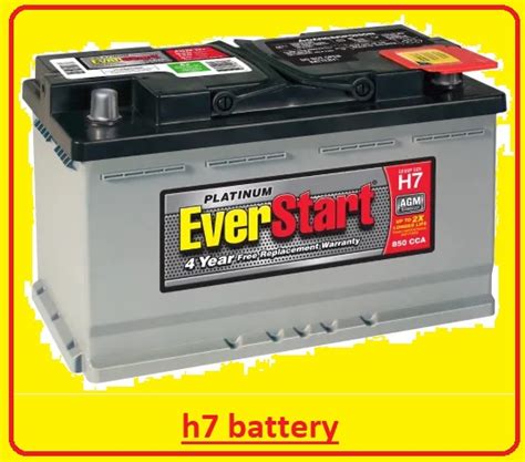 H7 Battery Features Uses Dimensions And Types The Engineering Knowledge