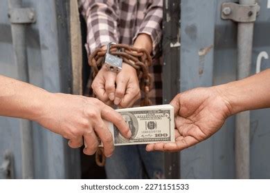 Woman Trapped Cargo Container Wait Human Stock Photo 2271151533 Shutterstock