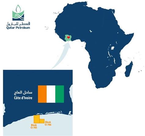 Cote D Ivoire Qatar Petroleum Farms Into Blocks CI 705 And CI 706