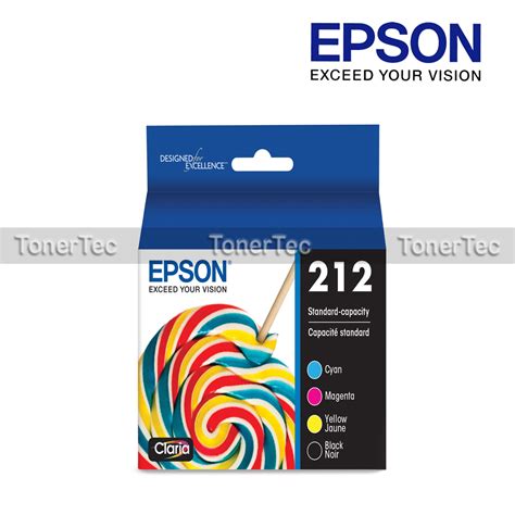 Epson Genuine 212 BK C M Y 4 Ink Value Pack XP2100 XP3100 WF2810