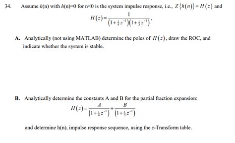 Solved Do Not Use Matlab Complete Both Parts A And B Do