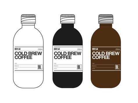 Cold Brew Coffee Behance
