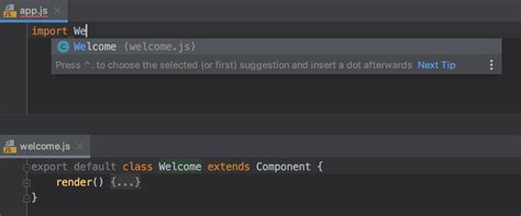 webstorm 2019 2 eap 2 new look of code completion popup attach