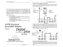 Lenz Owners Manual La Xpressnet Adapter