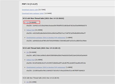 Windows 安装php74并配置phpstorm环境php 74 Windows Csdn博客
