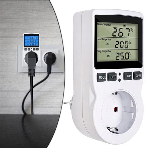 GNIAZDO CYFROWEGO REGULATORA TEMPERATURY 230V DO LODÓWKI SZKLARNIOWEJ