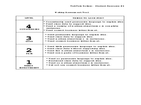 Tall Tale Rollers Lesson Plan For 4th 6th Grade Lesson Planet