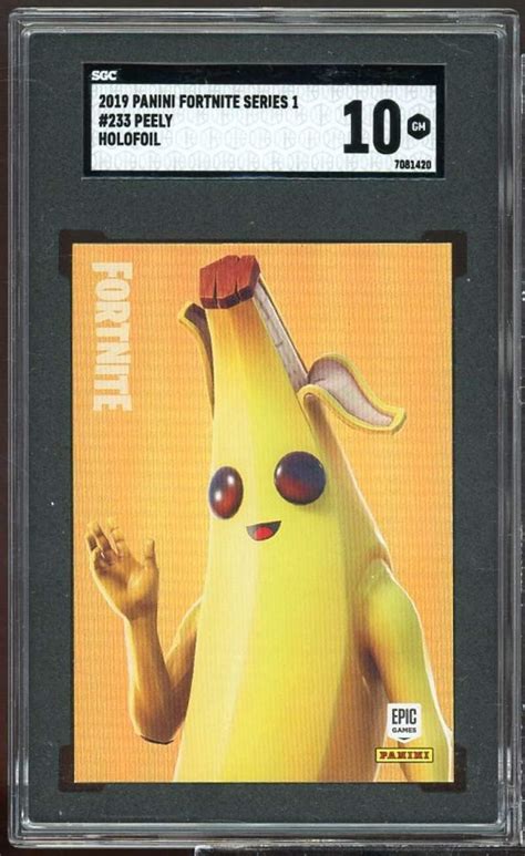 Amazon Peely Card 2019 Panini Fortnite Series 1 USA Holofoil 233