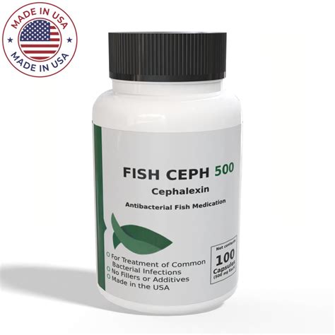 Fish Cephalexin 500 100 Count Thomas Labs Antibiotics Free Shipping