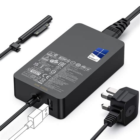 Surface Charger 65w Microsoft Surface Pro Charger For Surface Pro Desertcart India