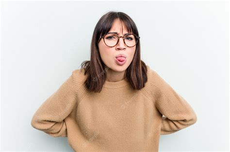Premium Photo Funny And Friendly Sticking Out Tongue