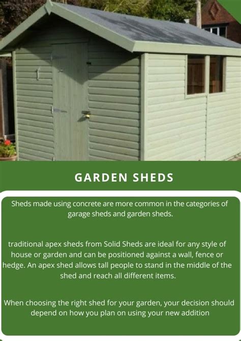 Ppt For Sale Garden Sheds Powerpoint Presentation Free Download Id