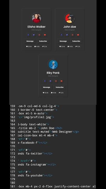bootstrap 5 neumorphism card design shorts viral youtube
