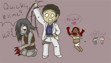 Nick Once Again Startled The Mutherfucking Witch By Riseagainstceda On Deviantart