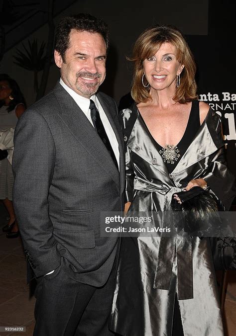Comedian Dennis Miller And Carolyn Ali Espley Attend Santa Barbara