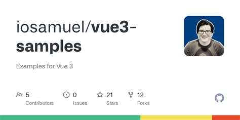 GitHub Iosamuel Vue Samples Examples For Vue