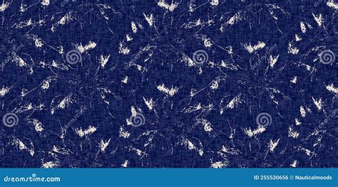 Summer Indigo Batik Block Print Dyed Motif Seamless Border Pattern Fashion Edging Ribbon Trim
