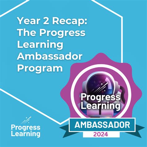Progress Learning Ambassador Year 2 Recap