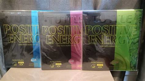 ยางปิงปอง Tuttle Positive Energy Non Tacky Th