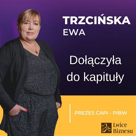 Lwice Biznesu prezes Ewa Trzcińska w Kapitule plebiscytu magazynu Law